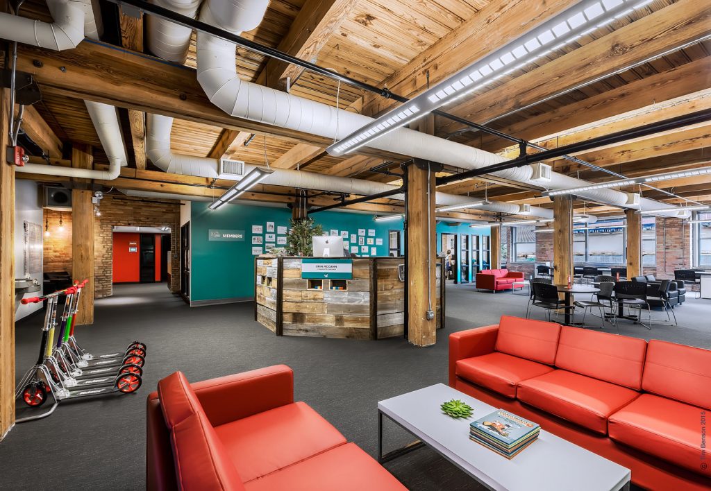 A Shared Office Space for Bookworms (It's Not a Library!)