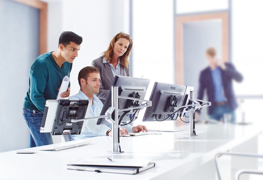 Transform Your Desk with these Smart Monitor Arms - Work Design Magazine