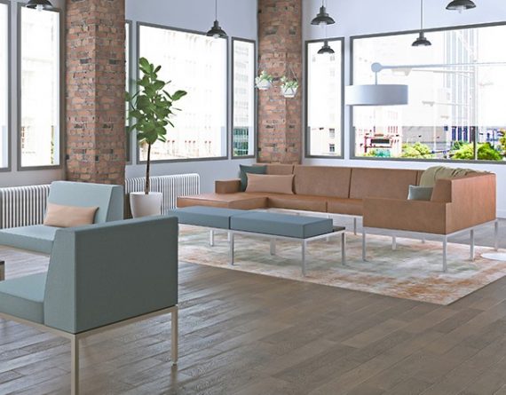 Modular Seating That Transitions From Healthcare To Office Life