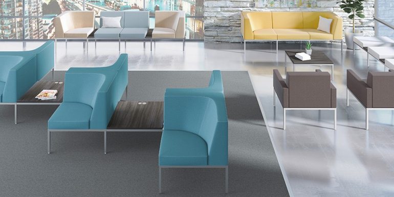 Modular Seating That Transitions From Healthcare To Office Life