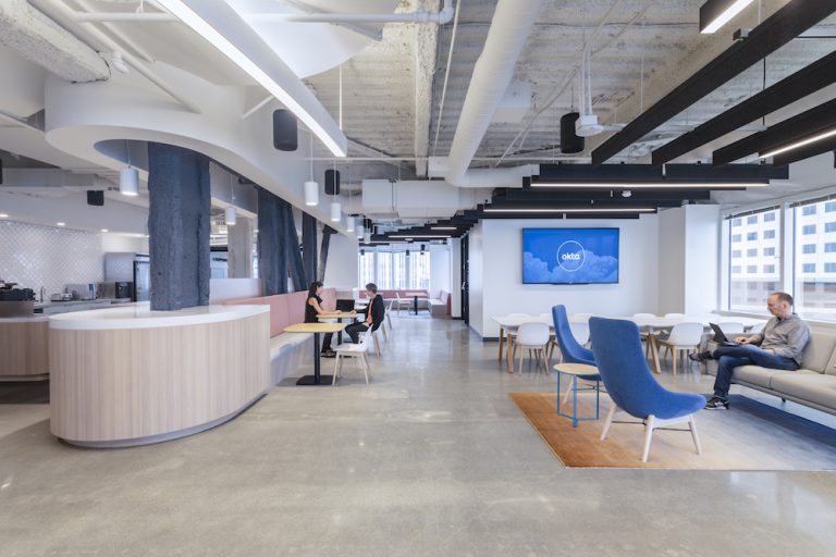 Okta HQ Transforms Their Use Of Physical Space Around The World
