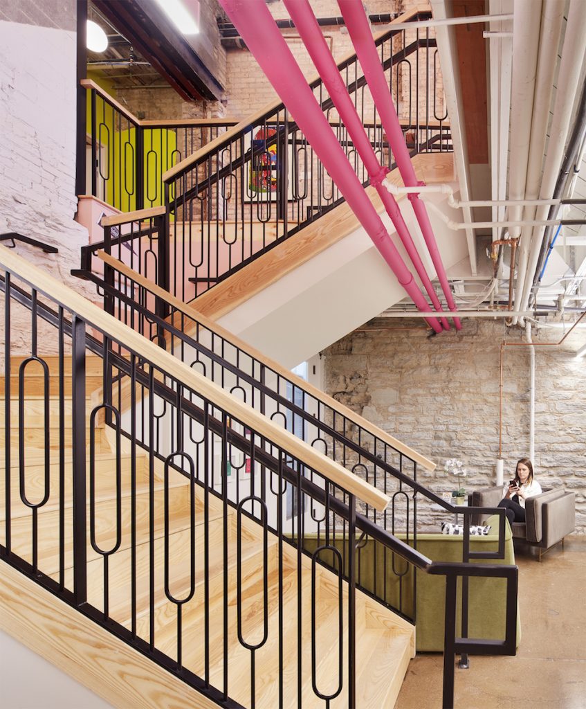 The Coven St. Paul: A Magical, Colorful Coworking Space By Studio BV