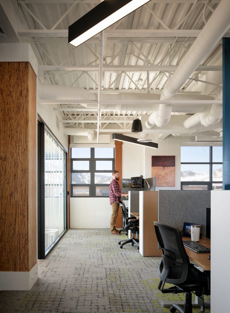 The Nature Conservancy Space Is Designed With A Colorado Nature Motif