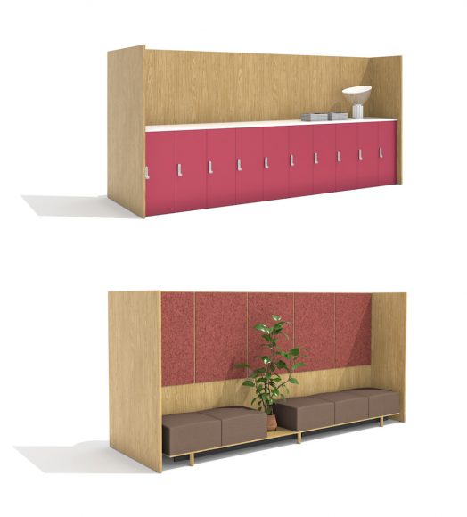 Create Private Offices Without Doors or Walls Using MOS Tall by Three H