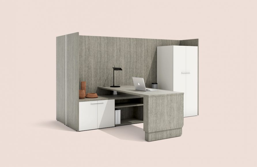 Create Private Offices Without Doors or Walls Using MOS Tall by Three H