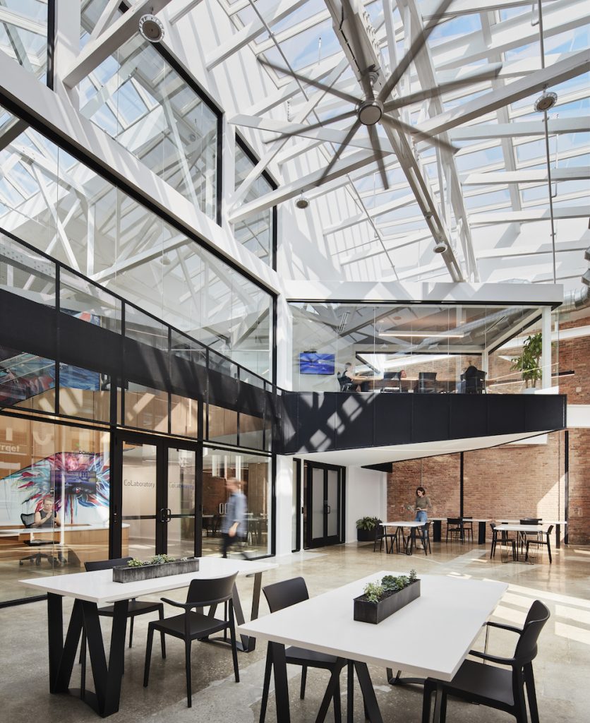 Tour CoLaboratory: A Glass Roof Coworking Space Chicago’s West Loop
