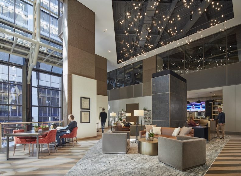 Stantec Modernizes The 70 West Madison Amenities Space in Chicago