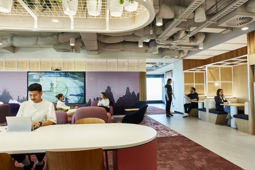 Take a Tour of Microsoft Australia's Fully Immersive Space By GroupGSA