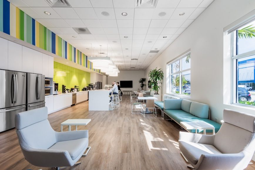Stantec Uses Pops Of Color To Bring VIVEX Offices To Life