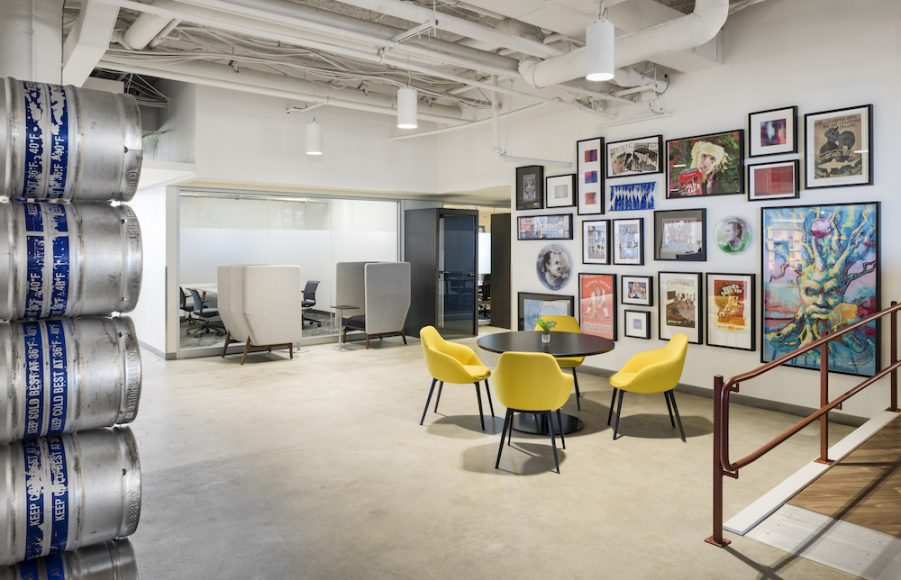 Boston Beer Company's Reimagined Space By Bergmeyer