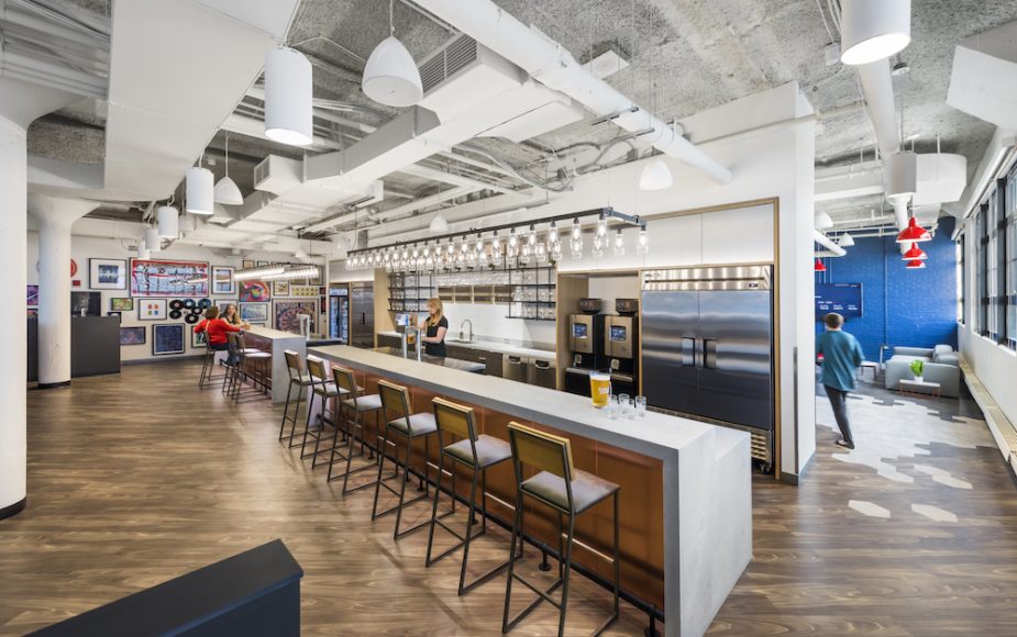 Boston Beer Company's Reimagined Space By Bergmeyer