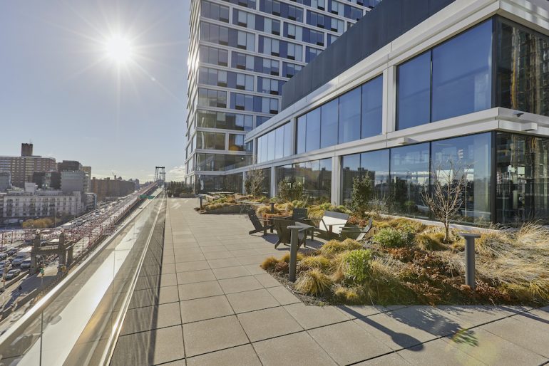 Take A Tour Of Essex Crossing's Lower East Side Outdoor Workspace