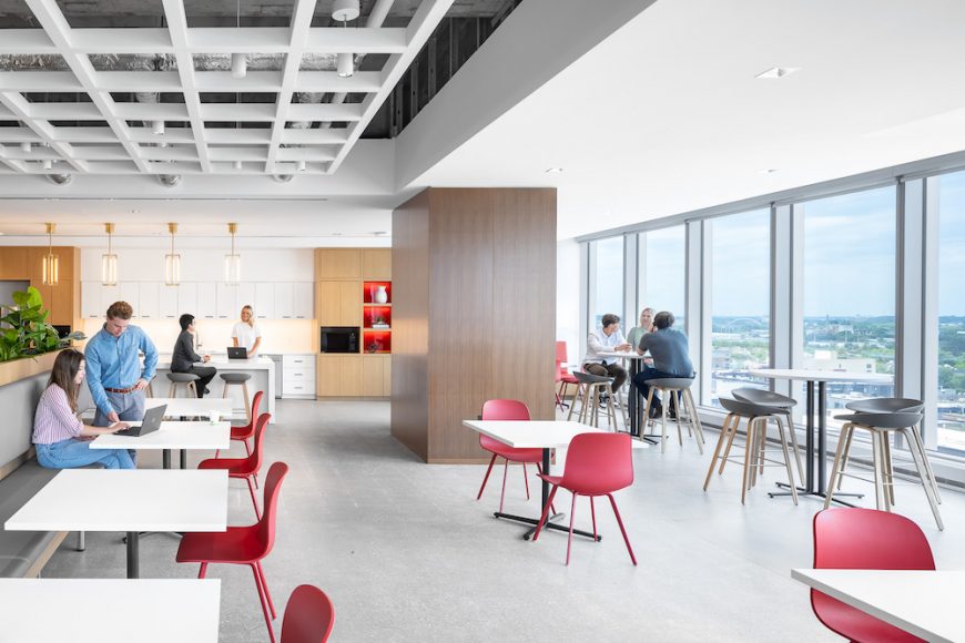 Take A Tour Of JLL’s Minneapolis Offices Designed By NELSON Worldwide