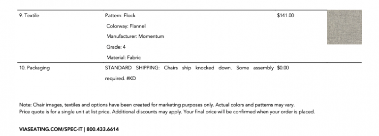 Via Seating’s Rise Chair Features Flexible Multi-Height Adjustments