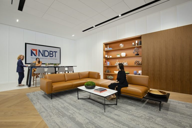 Gensler Modernizes NDBT's Dallas Headquarters And Banking Center