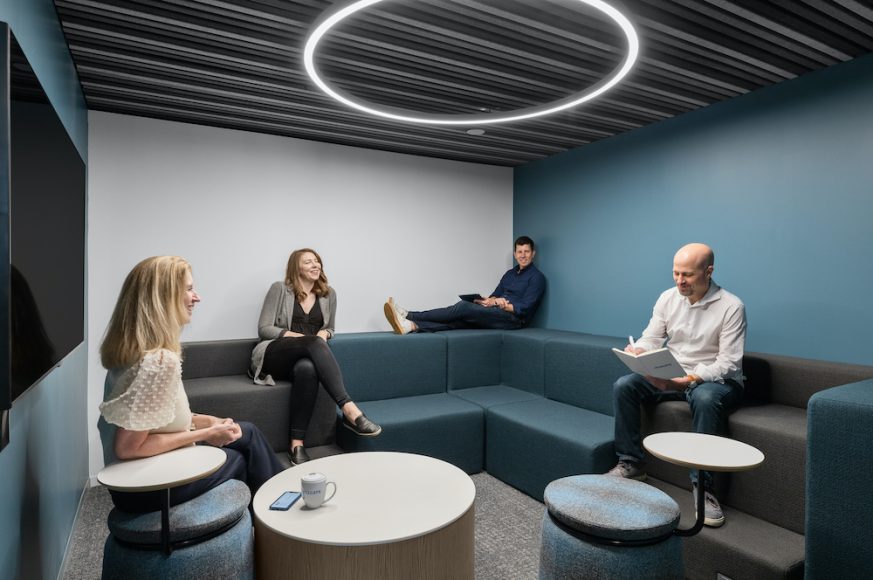 Step Inside Mazars’ Agile NYC Workplace By Ted Moudis Associates