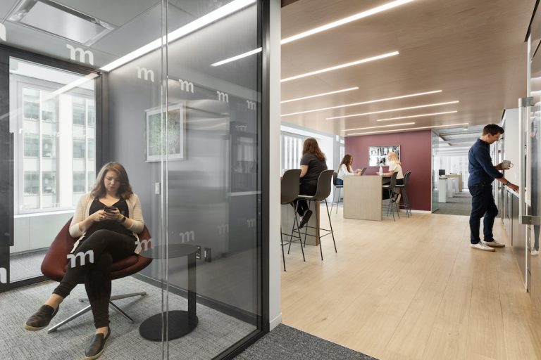 Step Inside Mazars’ Agile NYC Workplace By Ted Moudis Associates