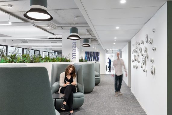 Step Inside Mazars’ Agile NYC Workplace By Ted Moudis Associates