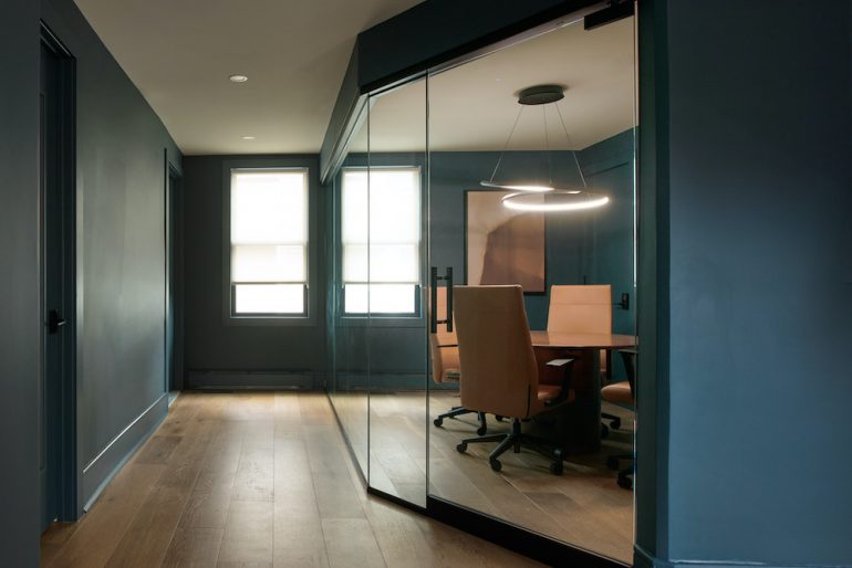 B. Garcia Designs 1920’s Victorian Home Transformed Into Modern Office