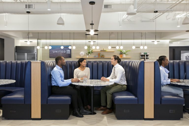 Take A Tour Of United's Instagrammable Amenity Hub In Chicago