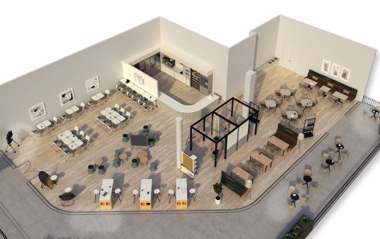 The Workplace Cafeteria: The All-In-One Collaboration Space