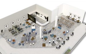 The Workplace Cafeteria: The All-In-One Collaboration Space