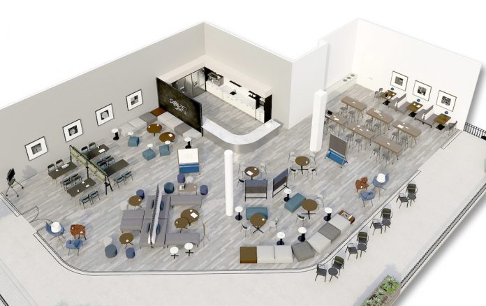 The Workplace Cafeteria: The All-In-One Collaboration Space