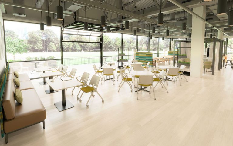 The Workplace Cafeteria: The All-In-One Collaboration Space