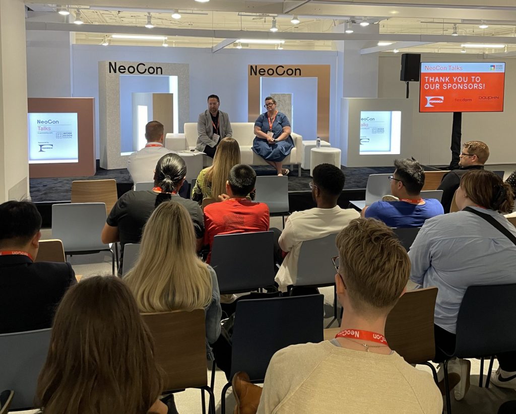 A Recap of Our Inaugural NeoCon Talks 2023 - Work Design Magazine