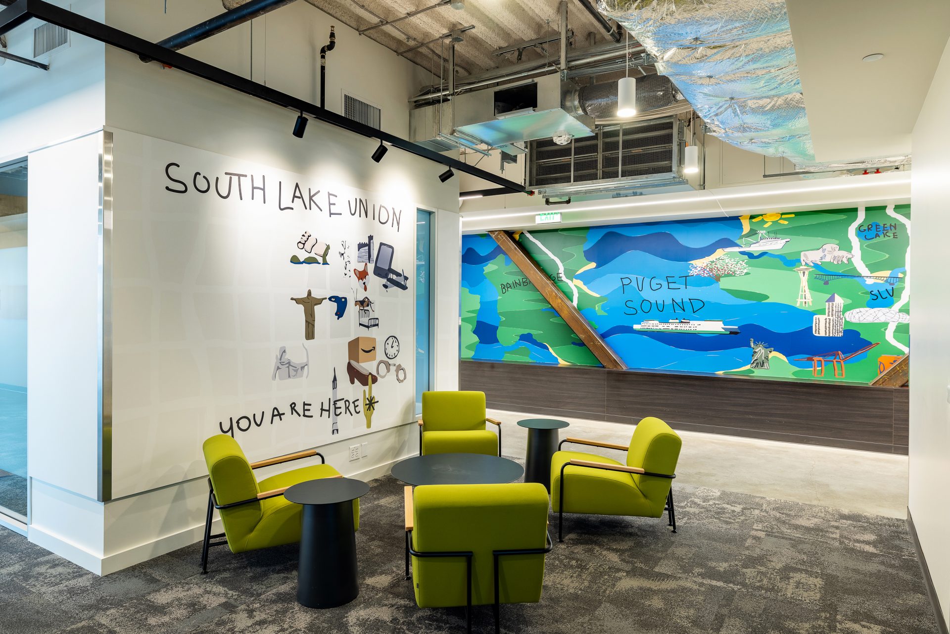 Cushing Terrell Turns Tenant Improvements into an Art-Gallery in Seattle - Work Design Magazine