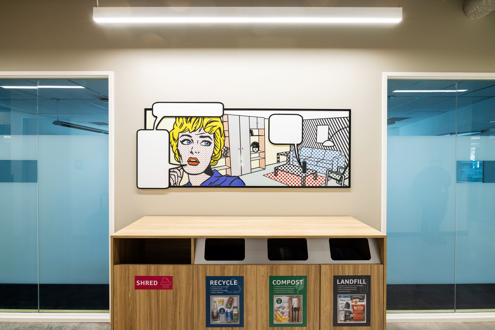 Cushing Terrell Turns Tenant Improvements into an Art-Gallery in ...