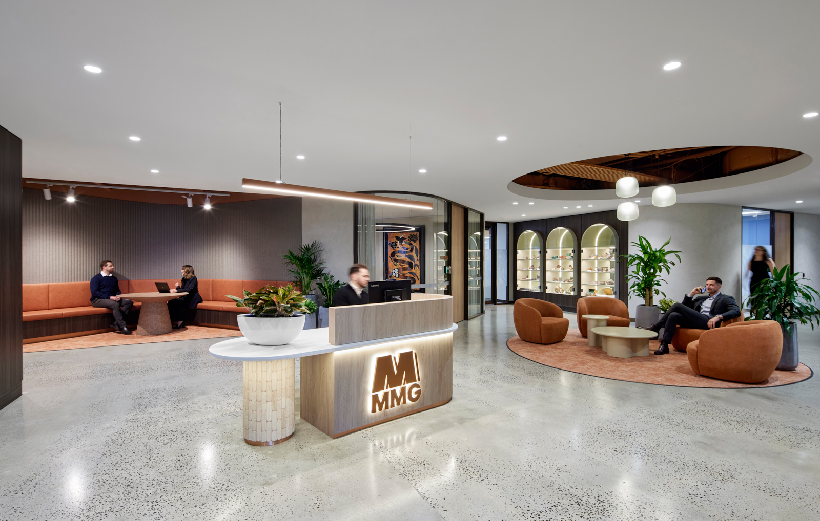MMG's Outback Inspired Melbourne Office by Cachet Group - Work Design Magazine