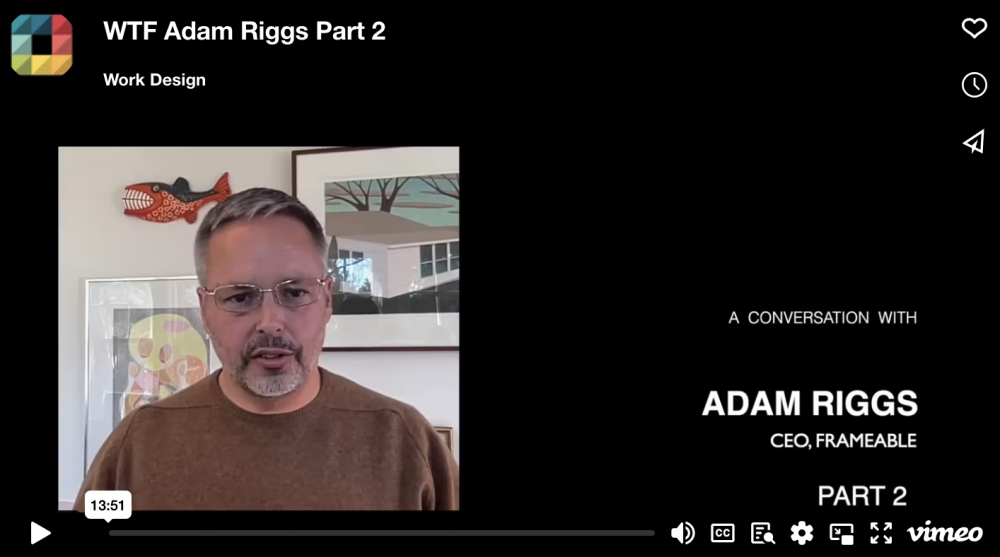 The Technology Perspective with Adam Riggs Episode 9.2 - Work Design ...