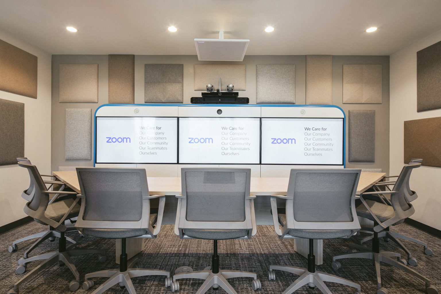 A Peek Inside Zoom's HQ by ANACAPA Architecture - Work Design Magazine