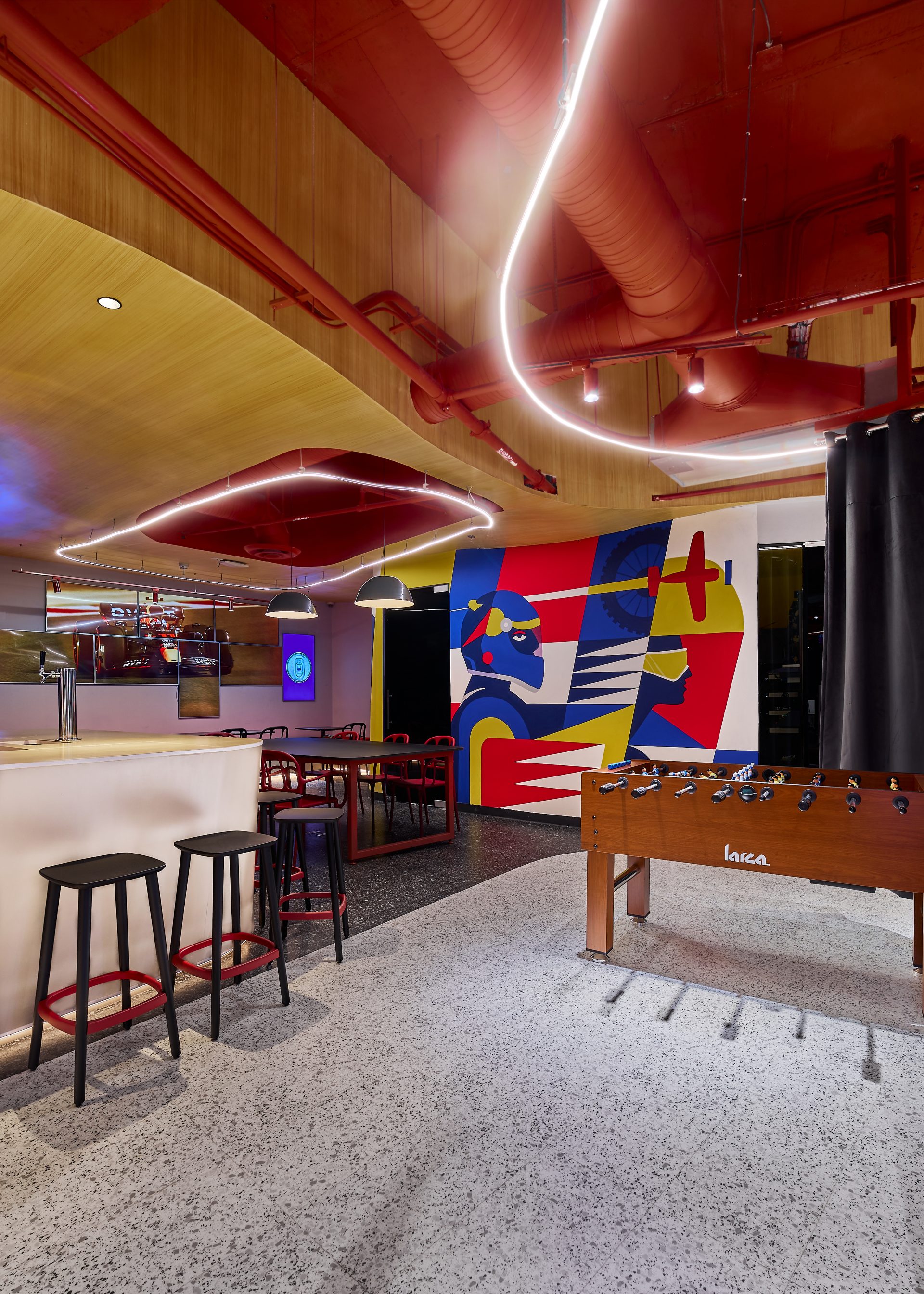 Creating an Inspiring Workspace - Red Bull México - Work Design Magazine