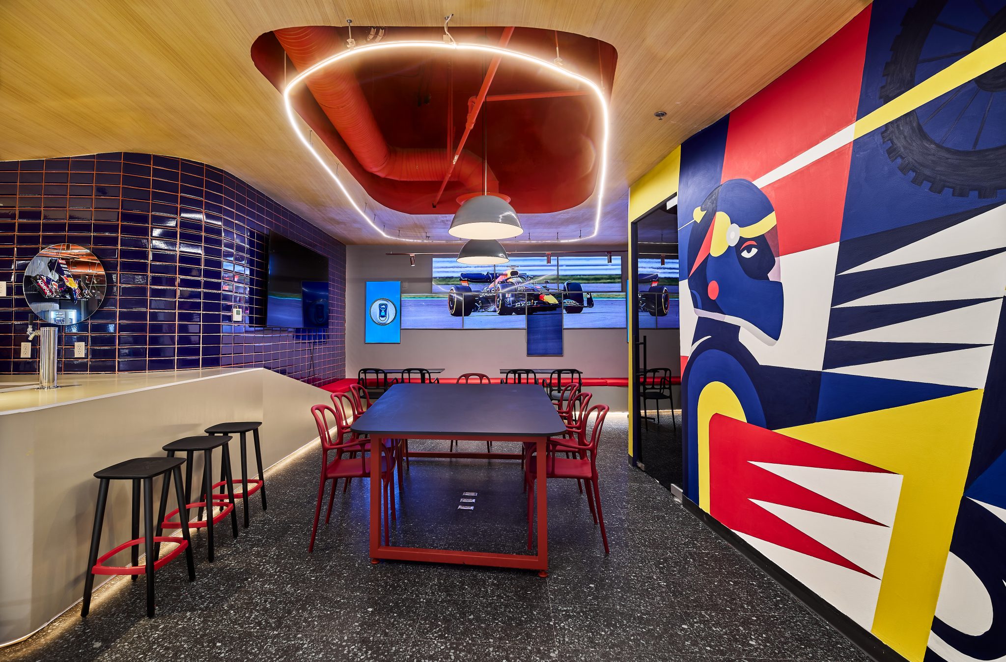 Creating an Inspiring Workspace - Red Bull México - Work Design Magazine