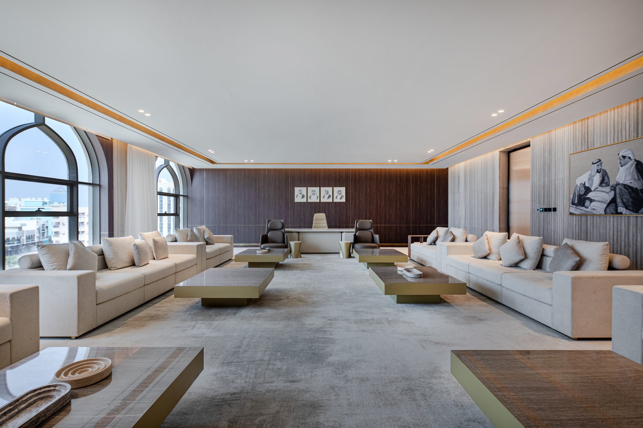 Inside the Ajman Ruler's Court by Roar in Ajman, UAE - Work Design Magazine