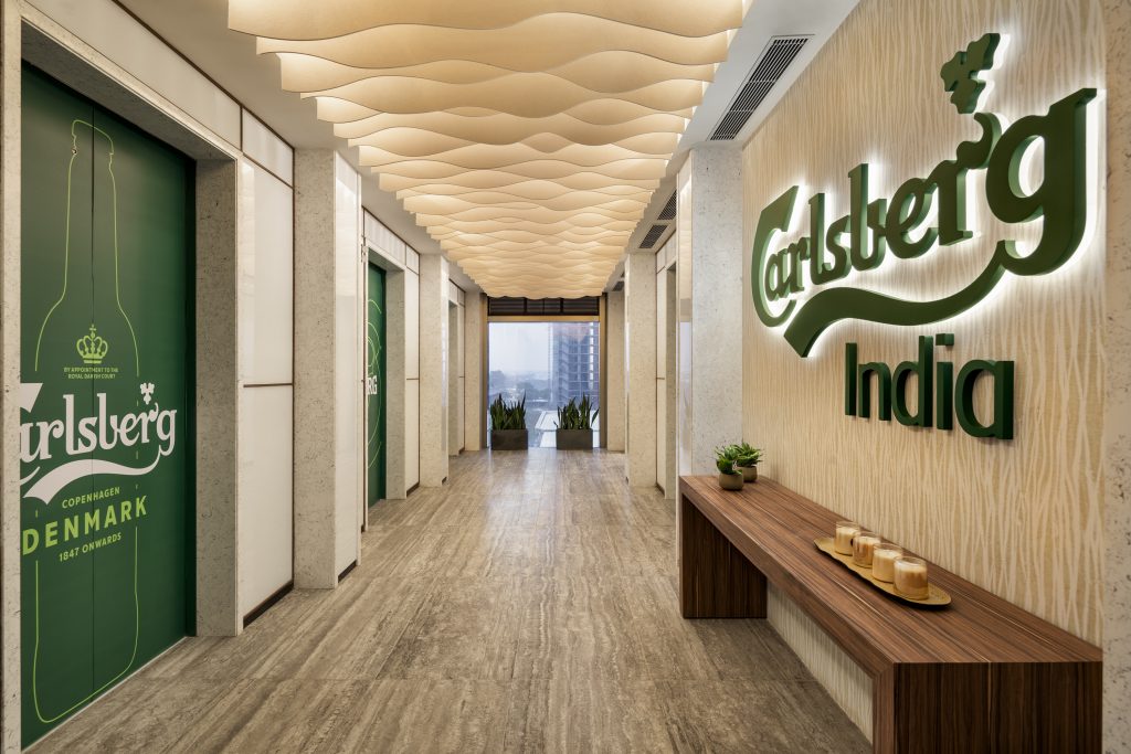 A Peak Inside Brewer Carlsberg's India Head Office - Work Design Magazine